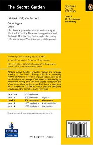 Penguin Level2: The Secret Garden+CD - فروشگاه اینترنتی یک کتاب