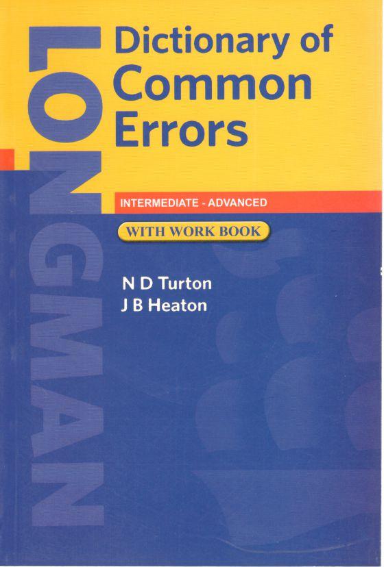 Longman Dictionary of common Errors - فروشگاه اینترنتی یک کتاب