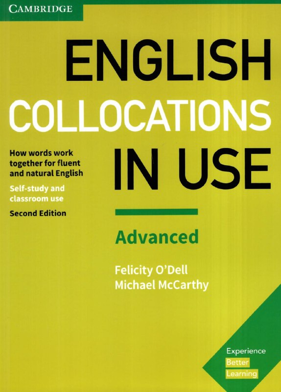 English Collocations In Use Advanced 2nd edition - کاغذ تحریر - فروشگاه ...