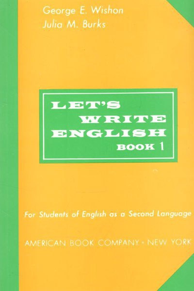 Let's Write English book 1 - فروشگاه اینترنتی یک کتاب
