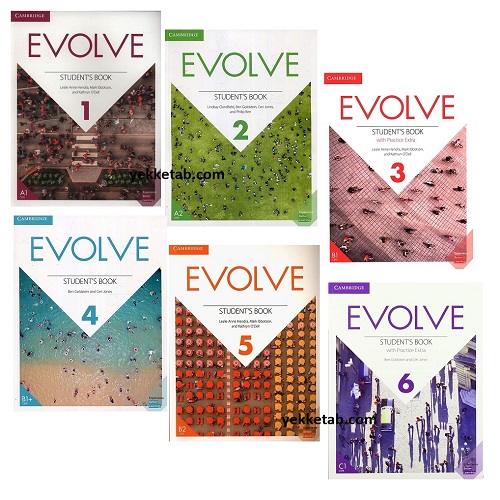 مجموعه 6 جلدی Evolve - فروشگاه اینترنتی یک کتاب